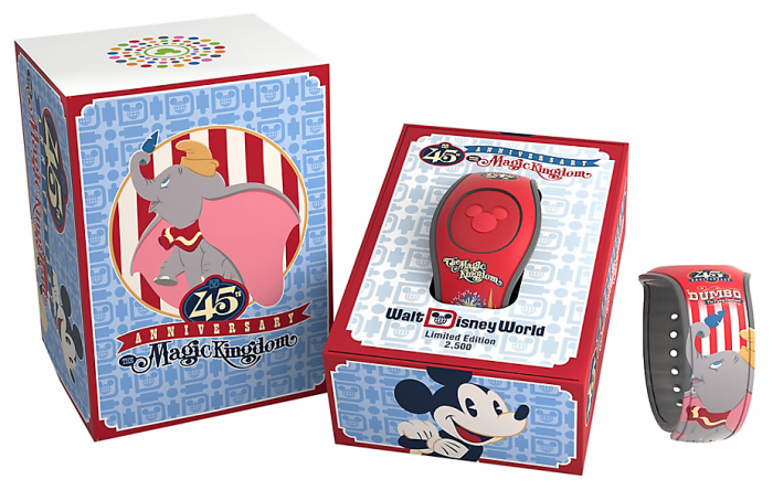 Magic Kingdom 45th Anniversary - Dumbo - Disney MagicBand, MyMagic+ ...