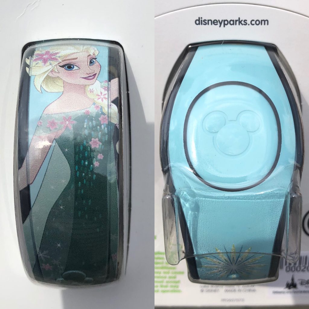 Frozen Elsa MagicBand reissued on new turquoise base color - Disney ...