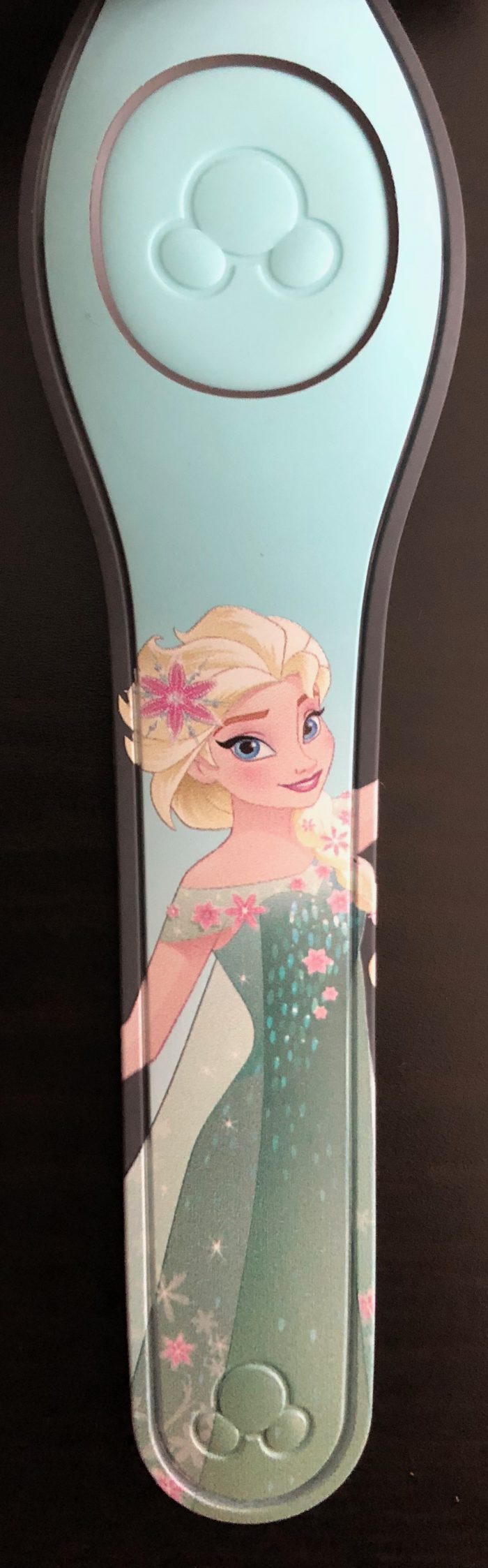 Frozen Elsa MagicBand reissued on new turquoise base color - Disney ...