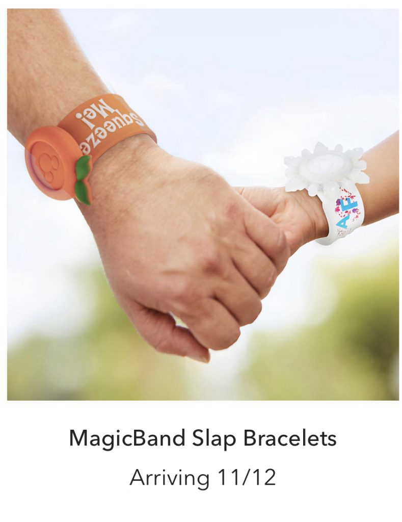 Disney announces new MagicBand Slap Bracelets coming November 12th ...